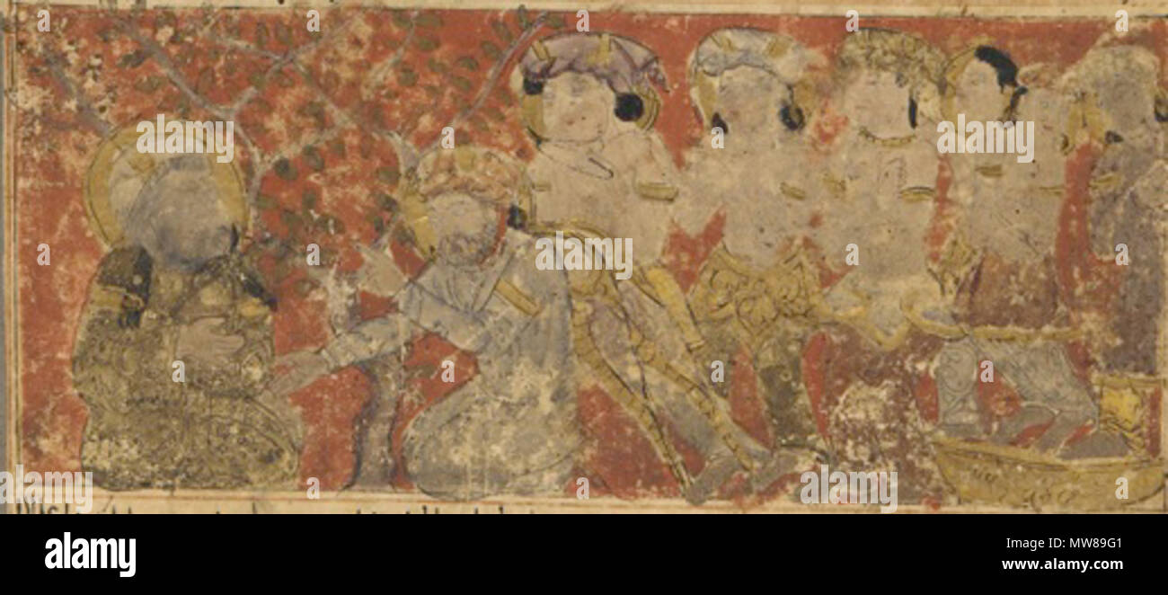 . Folio from a Tarikhnama (Book of history) by Balami . early 14th ...