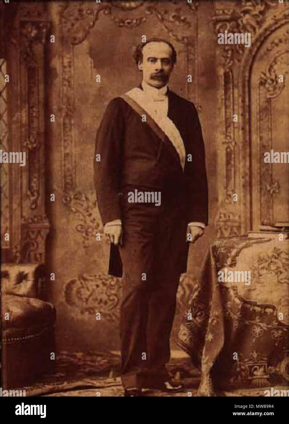 . José Manuel Balmaceda. Presidente de Chile entre 1886 y 1891. 19th ...