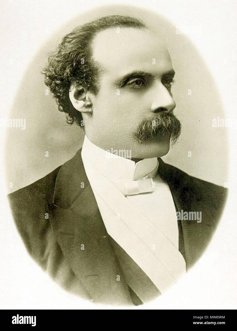 . Español: Retrato del Presidente de Chile José Manuel Balmaceda ...