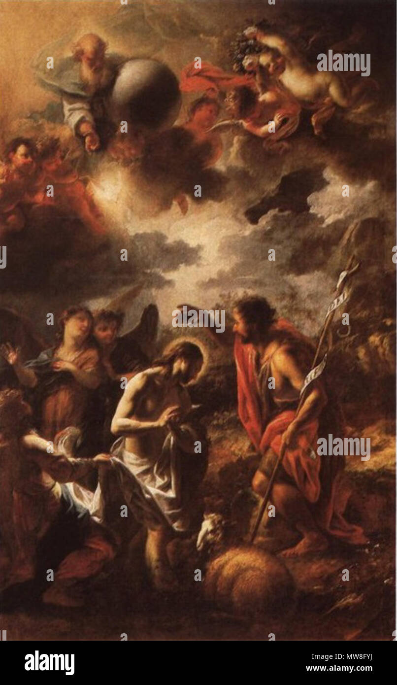 Christening of the christ painting hi-res stock photography and images ...