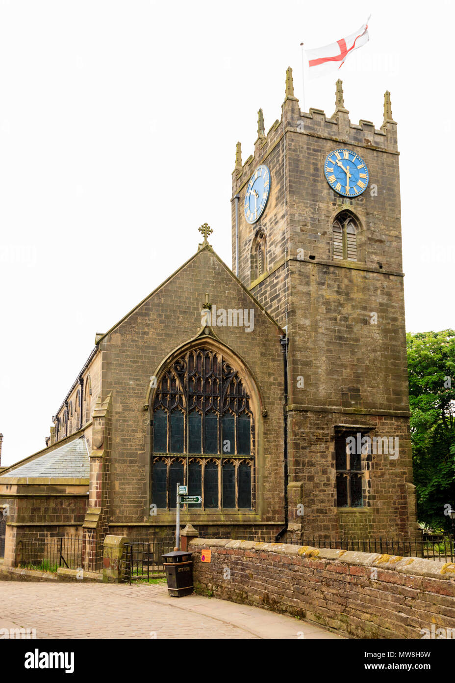 St michael and all angels church haworth hi-res stock photography and ...