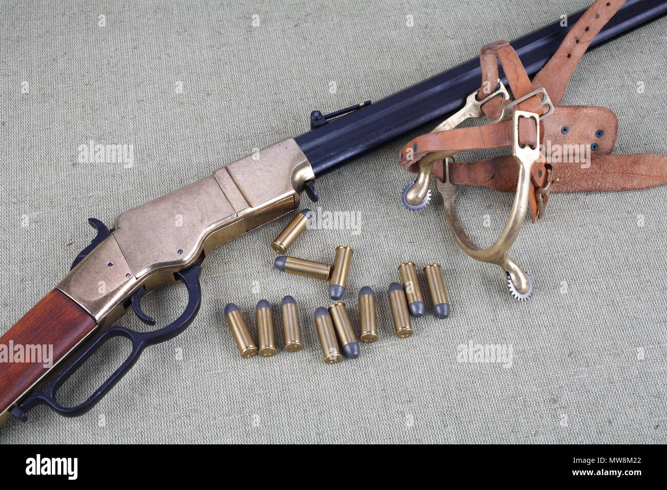 Repeating rifle hi-res stock photography and images - Alamy