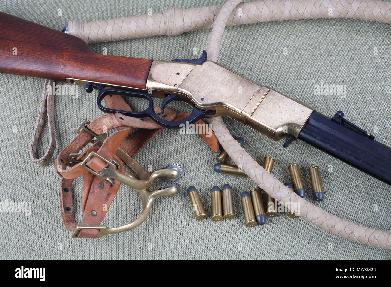Repeating rifle hi-res stock photography and images - Alamy