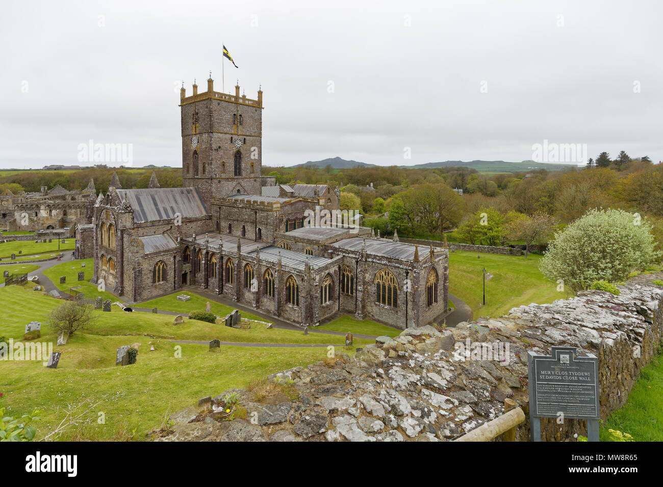St Davids Cathedral on the day the Revd Canon Dr Sarah Rowland Jones ...