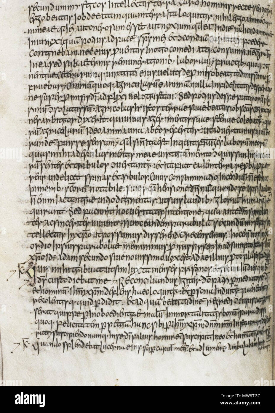 . English: Bodleian Library, MS Bodley 426 - folio 107v . 9th century ...