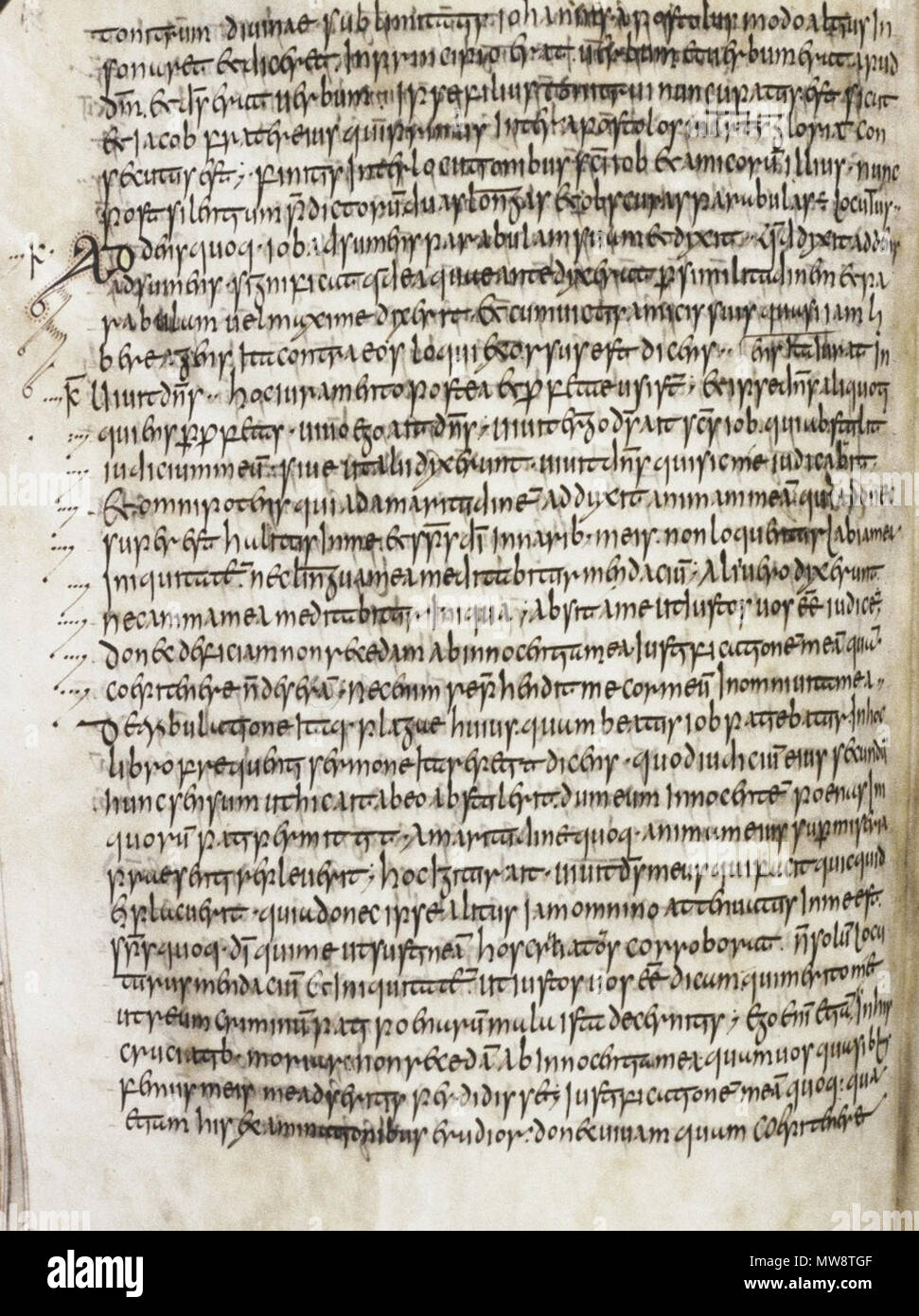 . English: Bodleian Library, MS Bodley 426 - folio 089v . 9th century ...