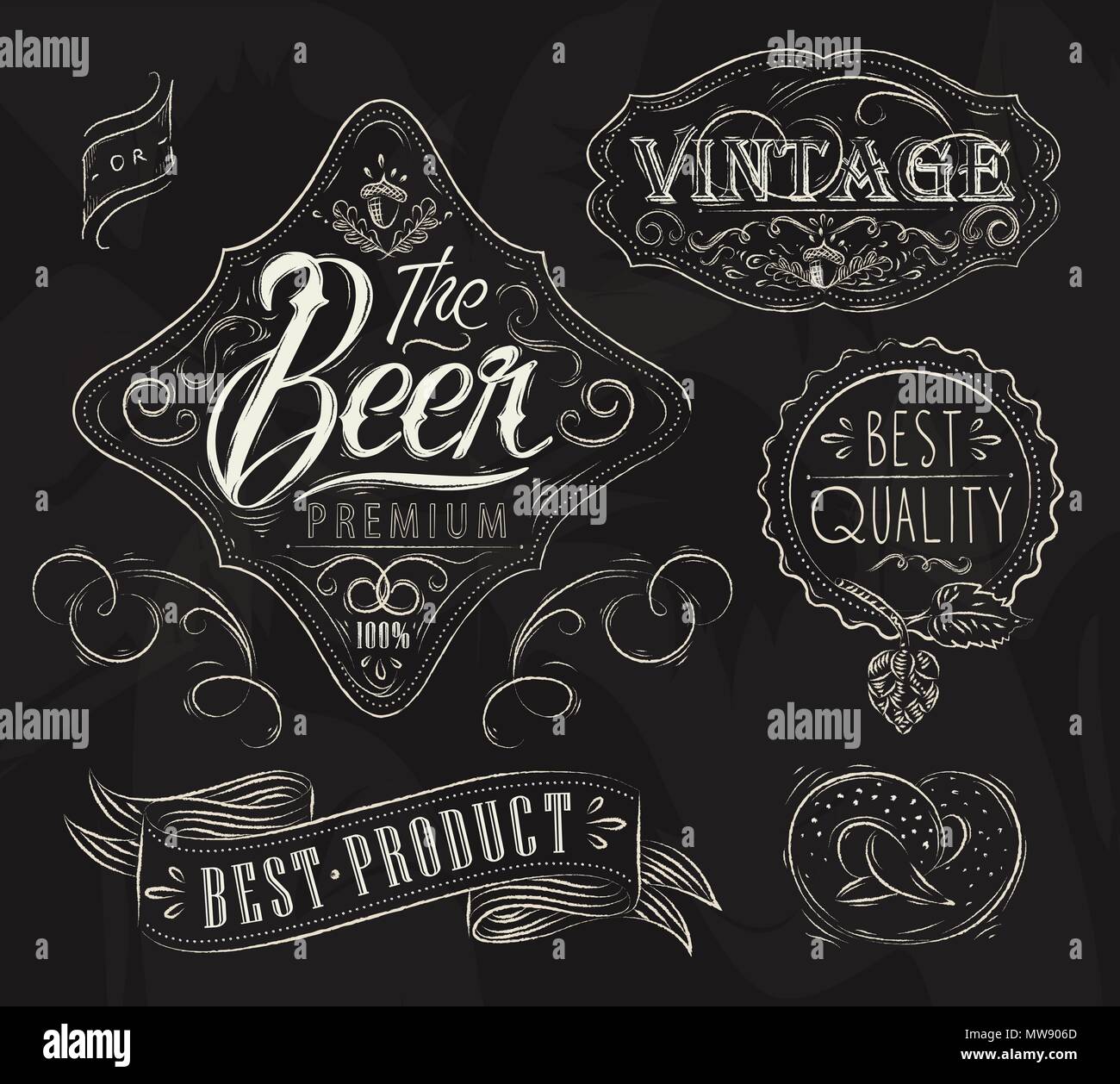 Black chalk under Stock Vector Images - Alamy