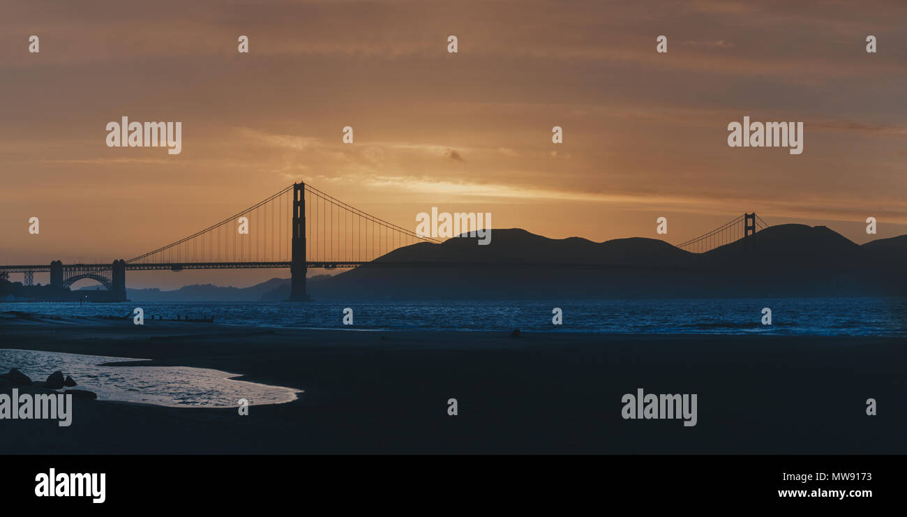 The Golden Gate Bridge is a suspension bridge spanning the Golden Gate ...