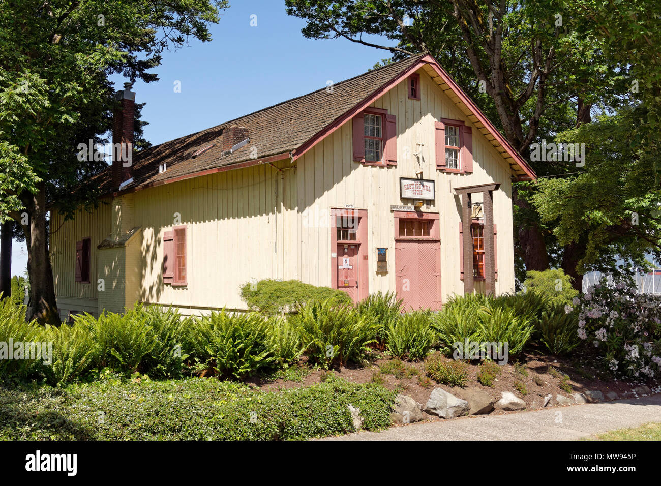 Old Hastings Mill Store museum heritage building in Point Grey ...