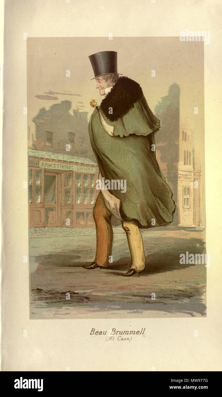 Beau brummell dandy fashion hi-res stock photography and images - Alamy