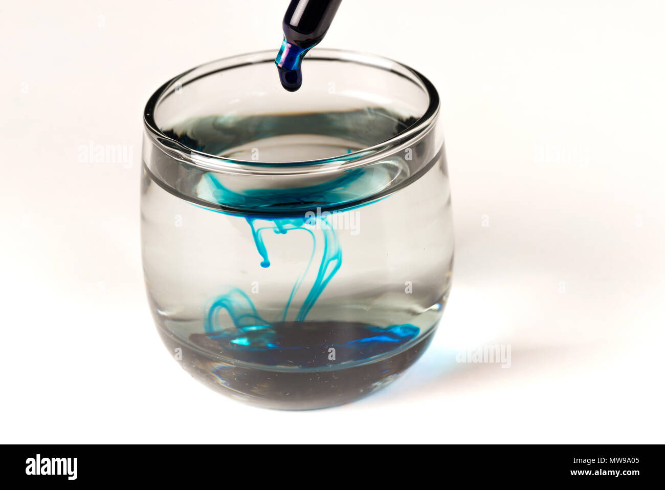 Testing dyes in laboratory condition Stock Photo - Alamy