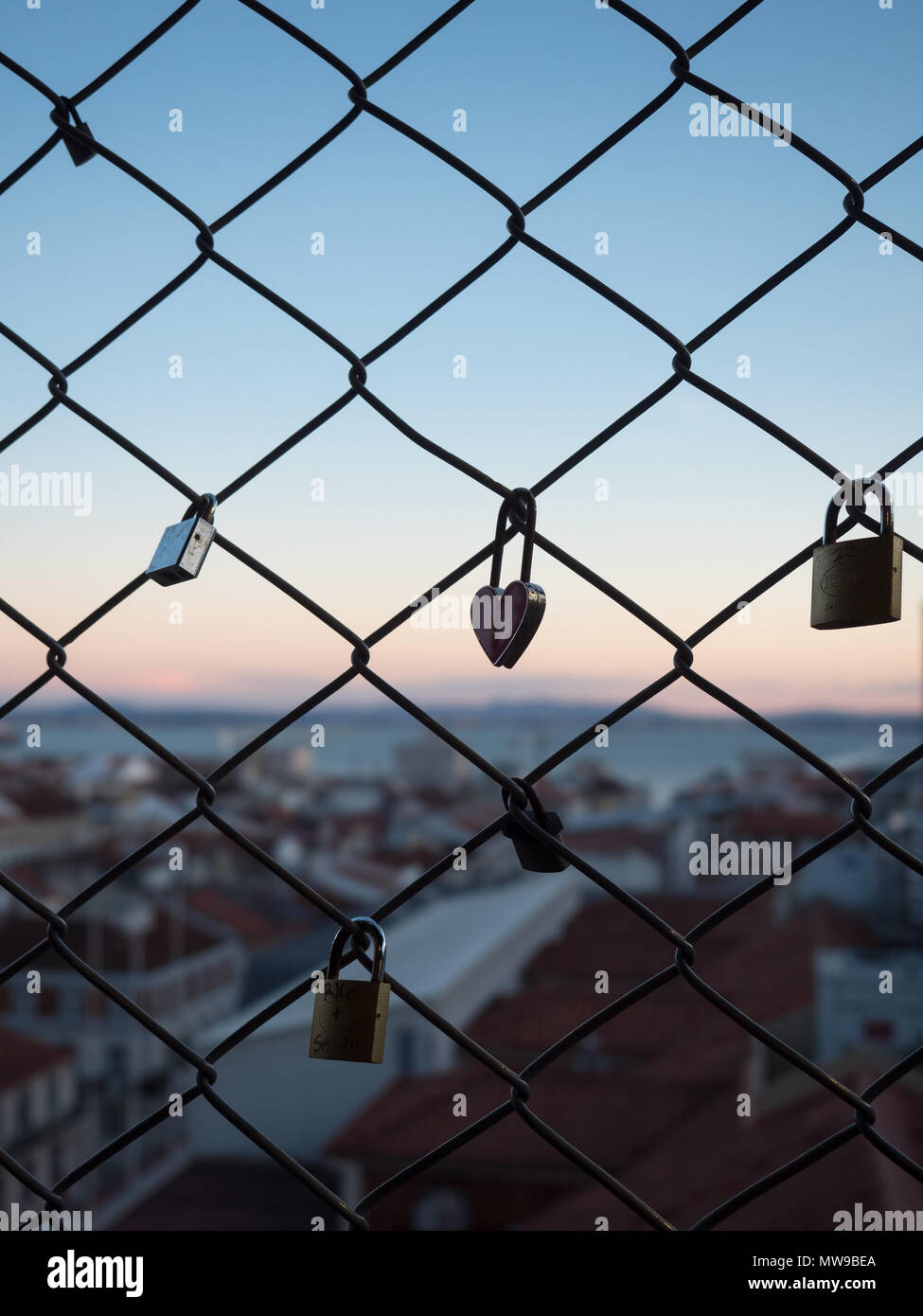 Couple Padlock Of Love High Resolution Stock Photography and Images - Alamy