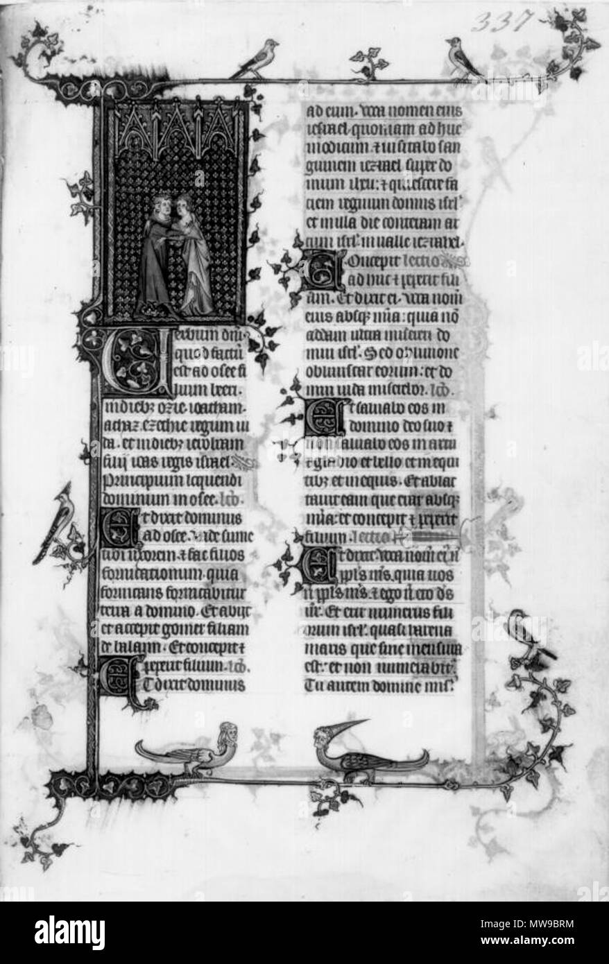 . Čeština: Breviary of Blanche of France . 14th century. Jean Pucelle ...