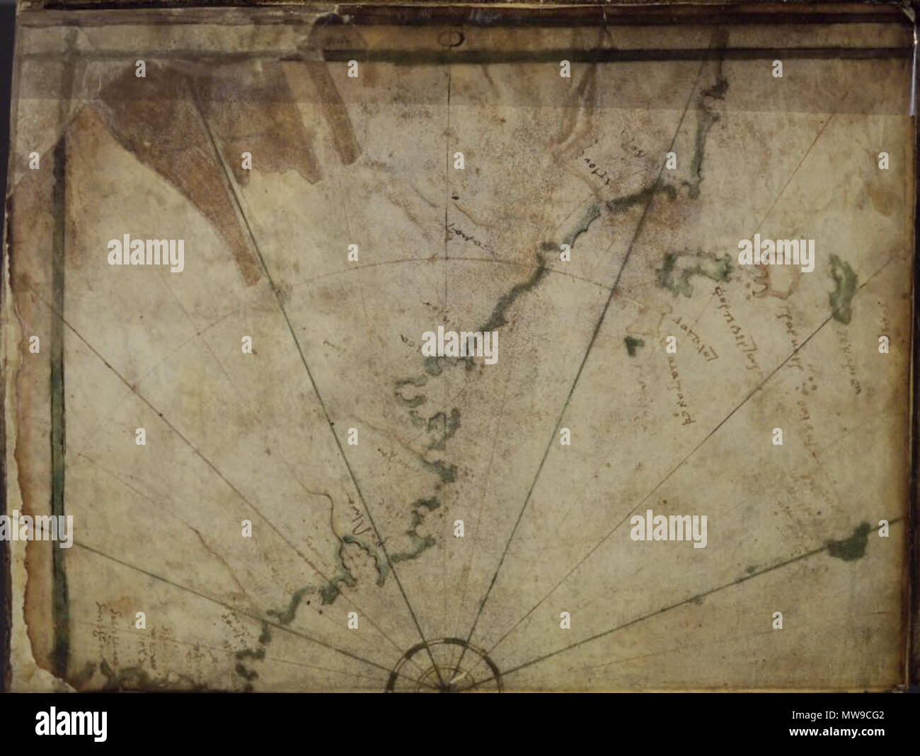 . Map: The Atlantic Coast . circa 1430 100 Brooklyn Museum - Map The ...