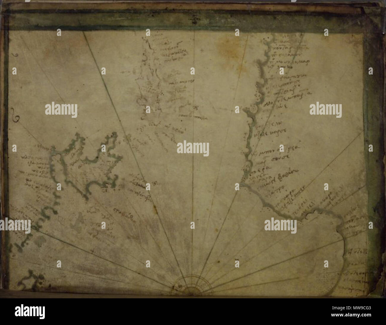 . Map: The Central Mediterranean . circa 1430 100 Brooklyn Museum - Map ...