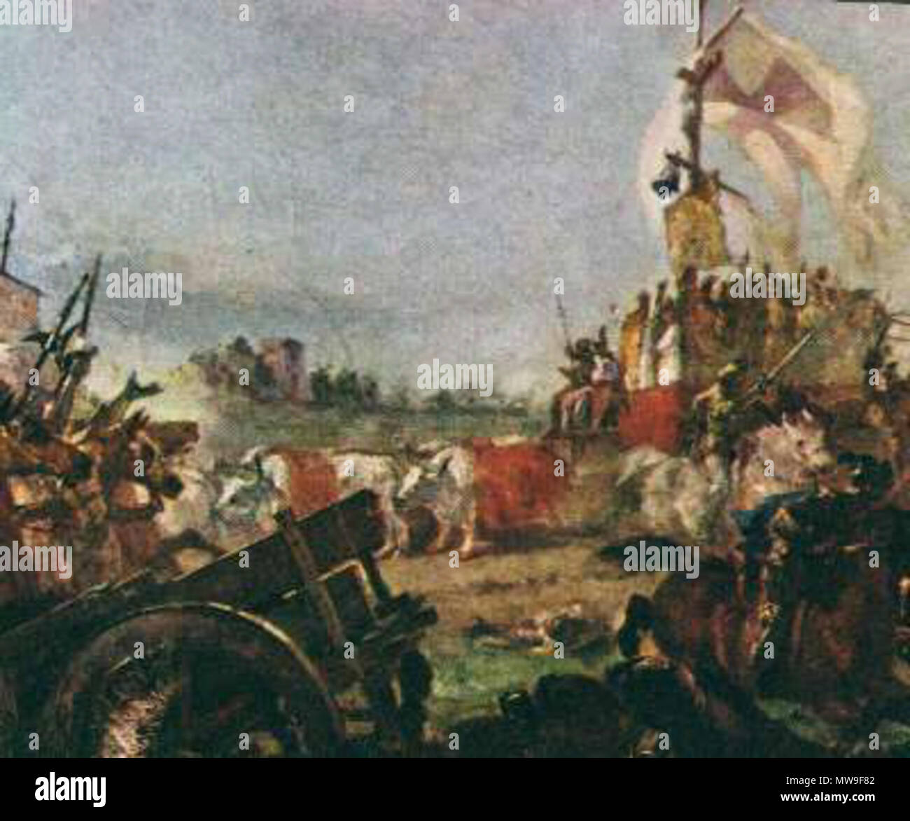 . The Carroccio of Legnano . Italiano: Amos Cassioli (1832-1891), Il ...
