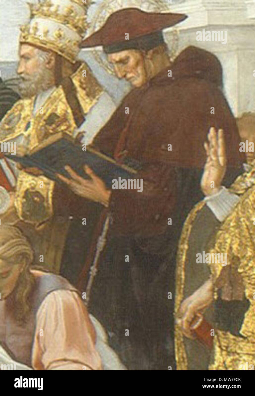 . English: Cardinal Marco Vigerio della Rovere. Detail from Raphael's ...