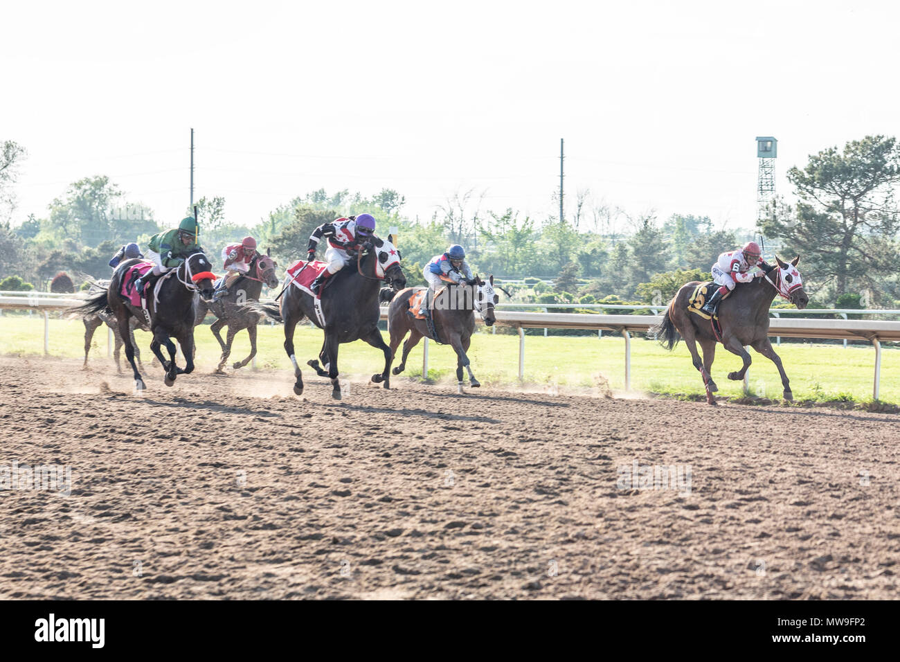 Jockey horse race hi-res stock photography and images - Alamy