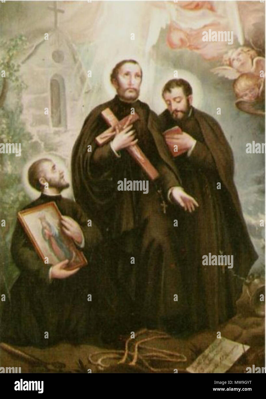 . English: Saints Juan del Castillo, Roque González and Alfonso ...