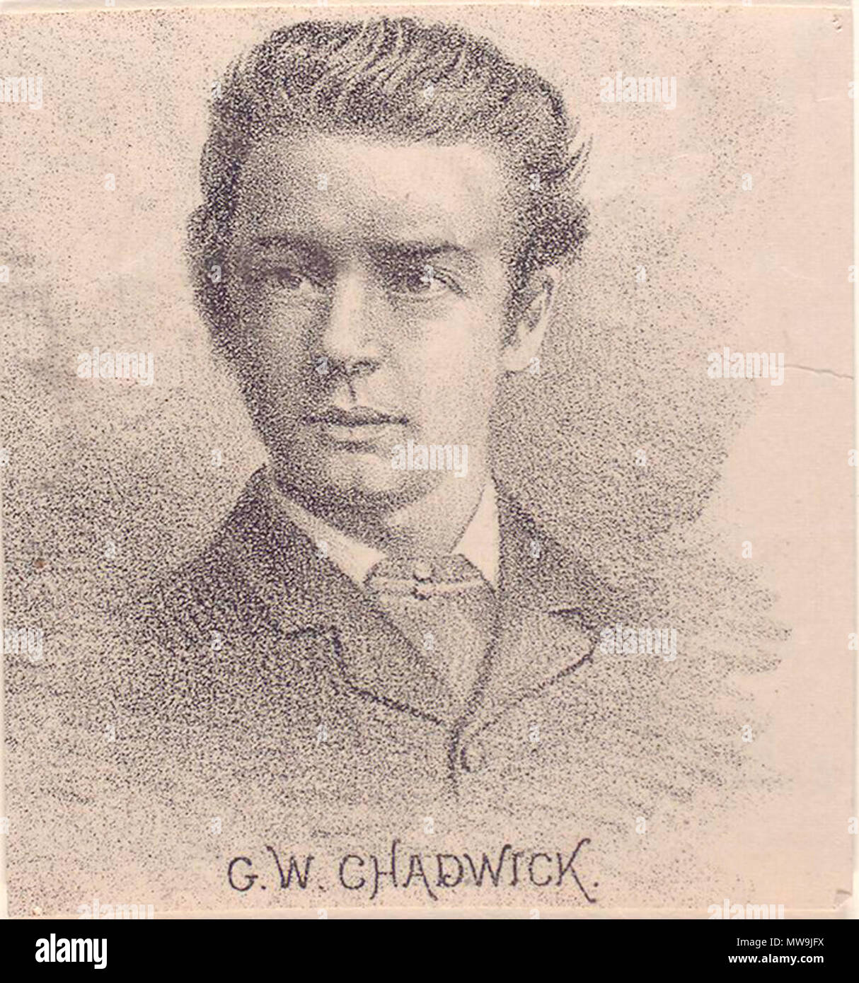 . English: American composer George Whitefield Chadwick (1854—1931 ...