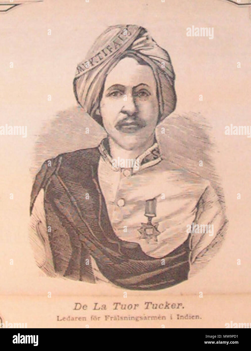 . De La Tuor Tucker, later named Frederick Booth-Tucker, (sv:Frederick ...