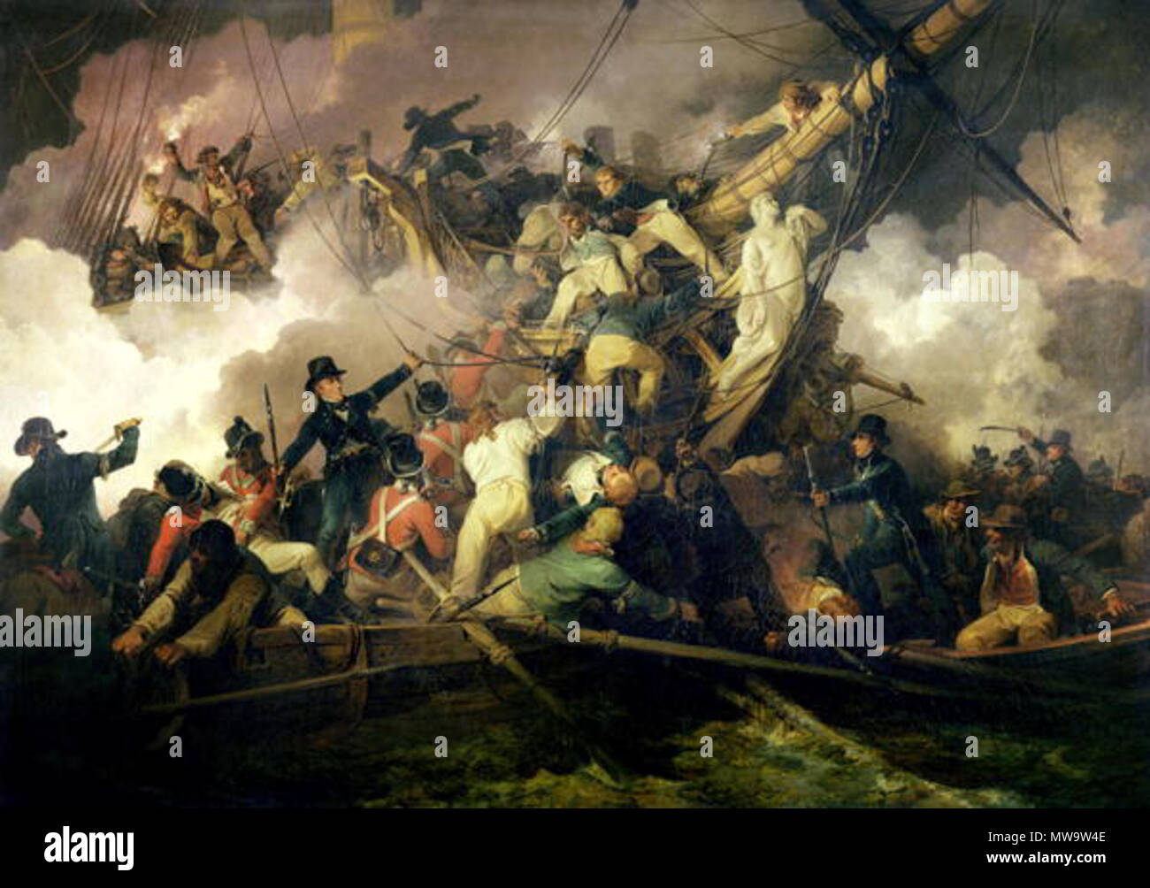 . The Cutting-Out of the French Corvette, 'La Chevrette', 21st July ...