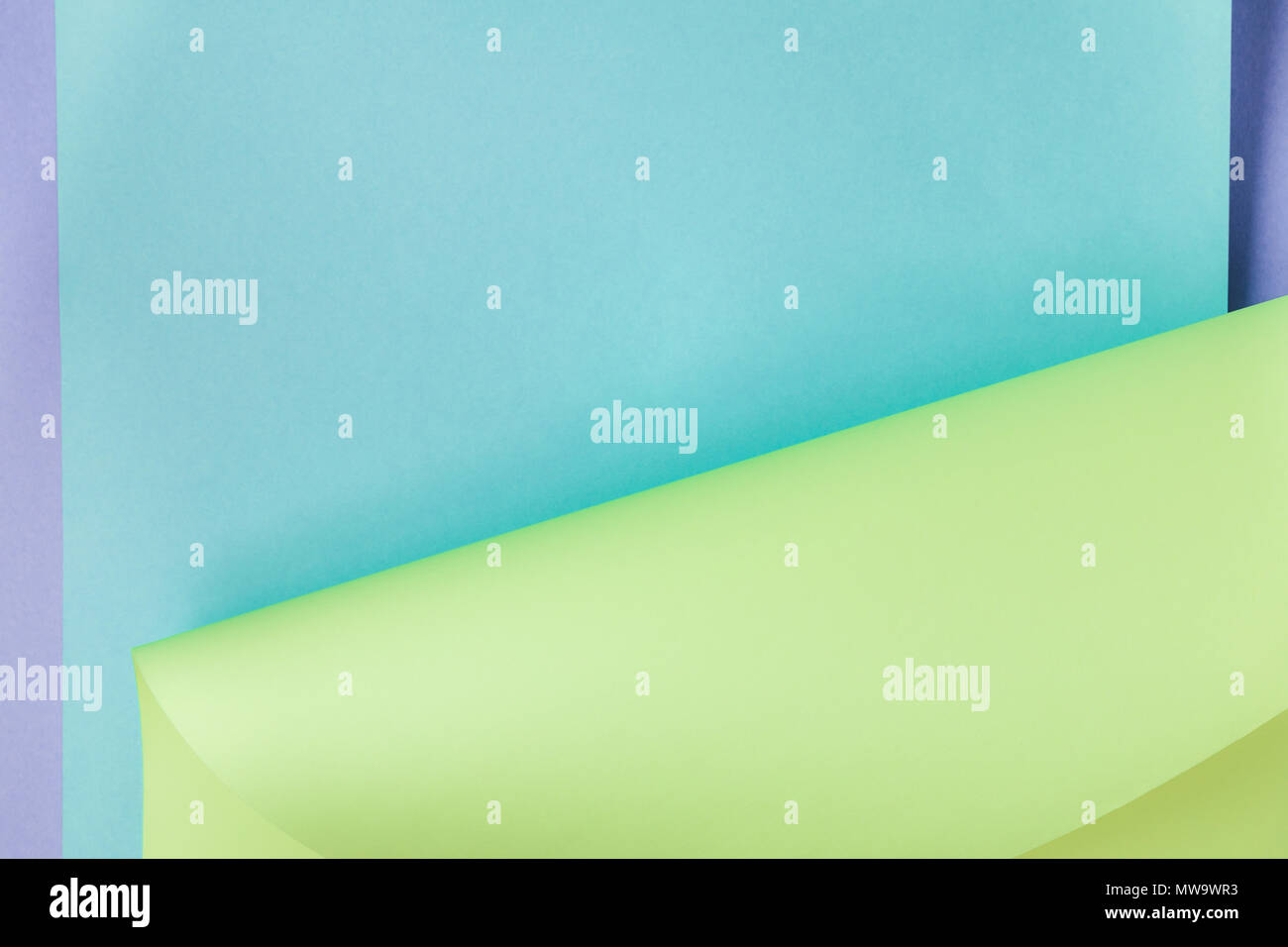 beautiful creative blue and green colored paper abstract background ...