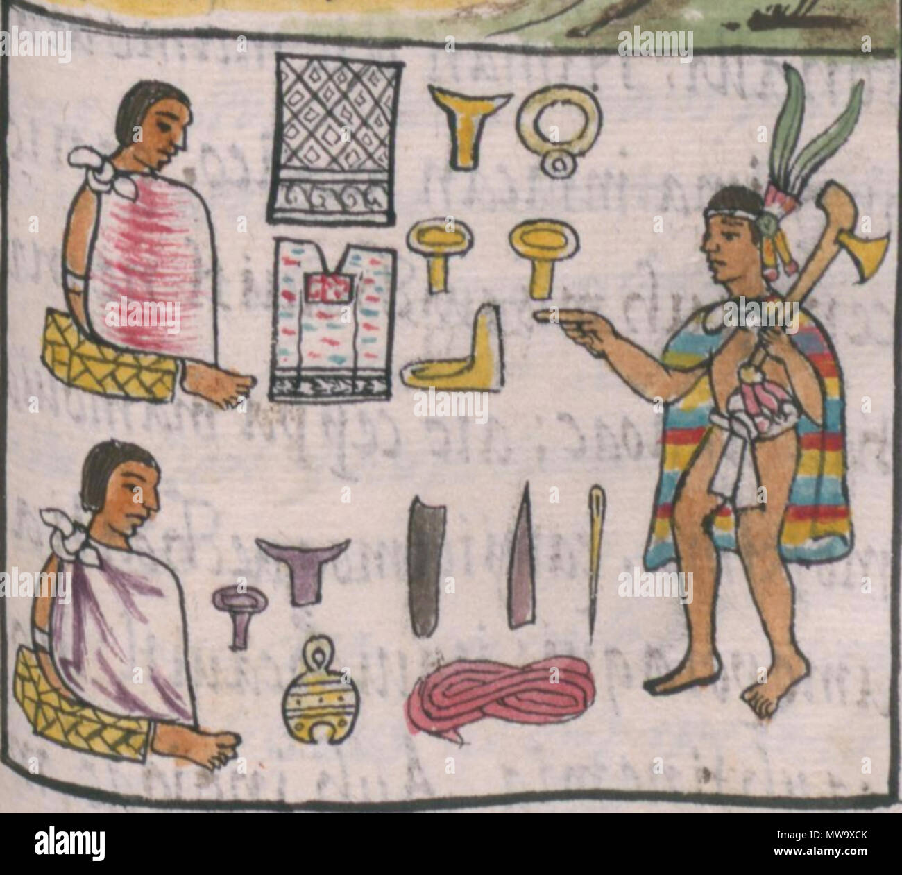 Florentine codex sahagun hi-res stock photography and images - Alamy