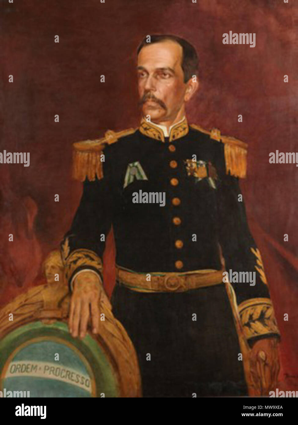 . Português: Pintura de Floriano Vieira Peixoto da Presidência da República Federativa do Brasil ...