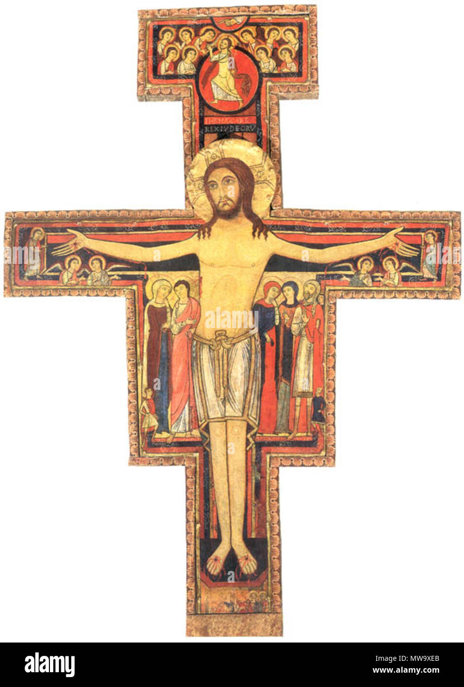 146 Cristo de san Damian Stock Photo - Alamy