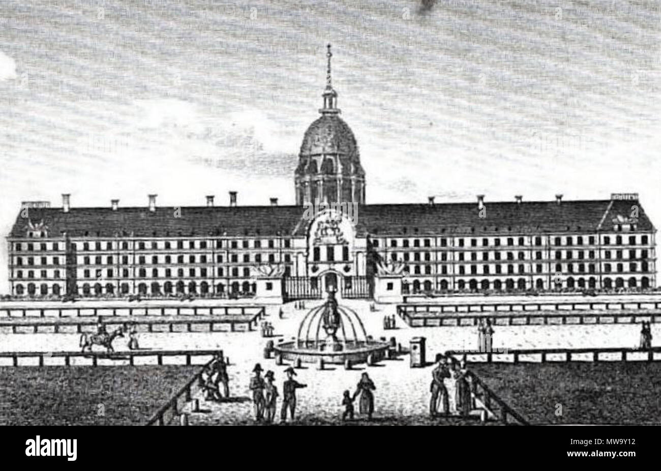 . 'Hospital of the Invalides' . 1830 (before). Duran (graveur) 212 ...