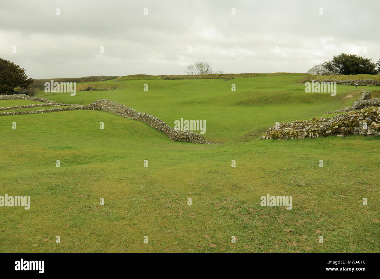 Old Sarum Castle,Salisbury,Wiltshire Stock Photo - Alamy