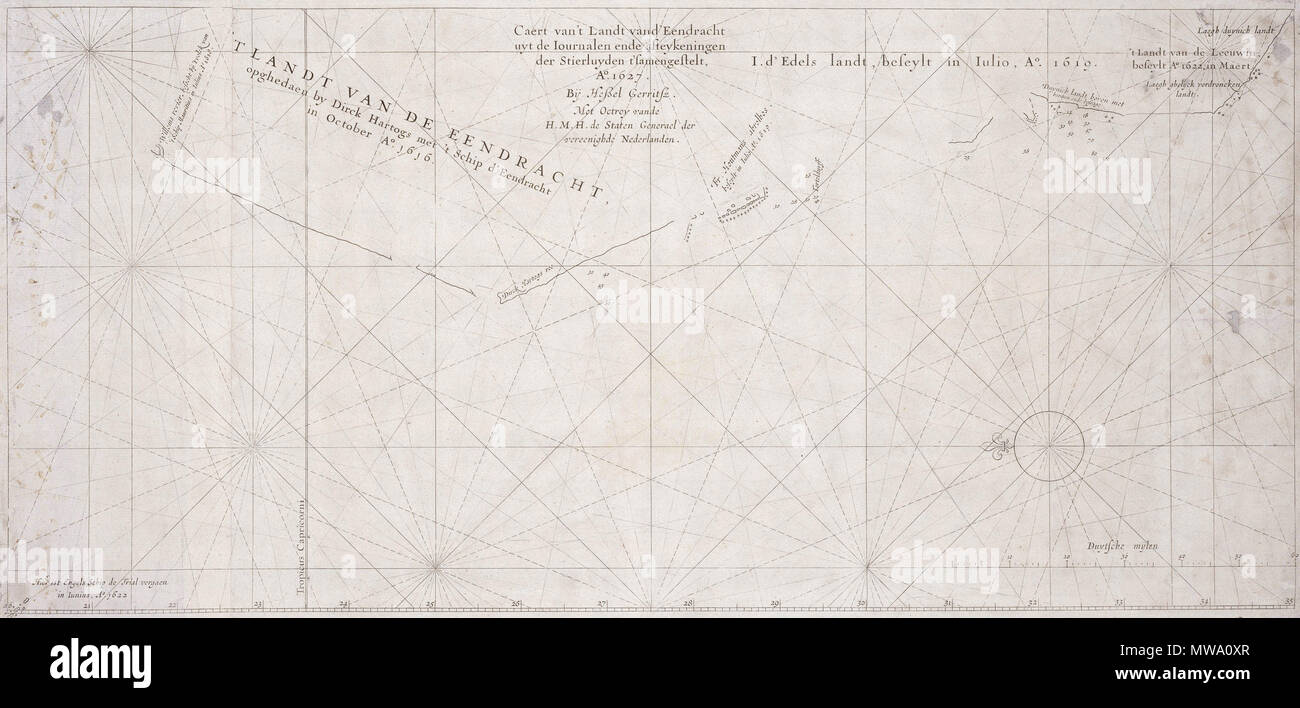 Dirk Hartog Map