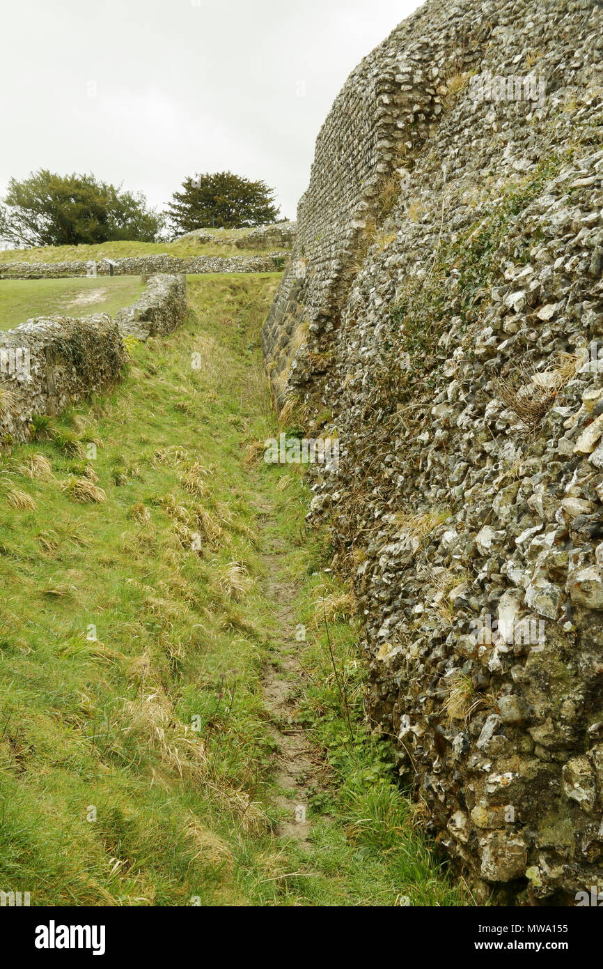 Old Sarum Castle,Salisbury,Wiltshire Stock Photo - Alamy