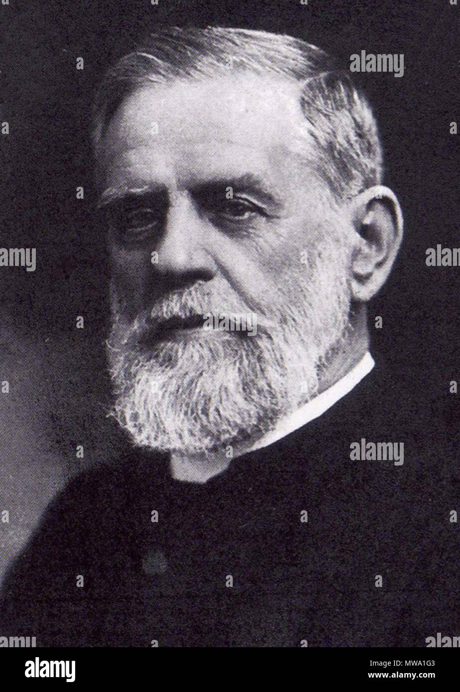 . English: An engraving of William Campbell, missionary to Formosa ...