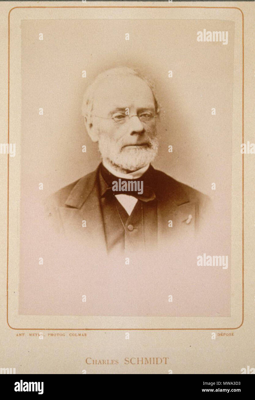 . Français : Portrait de l'historien et théologien strasbourgeois ...