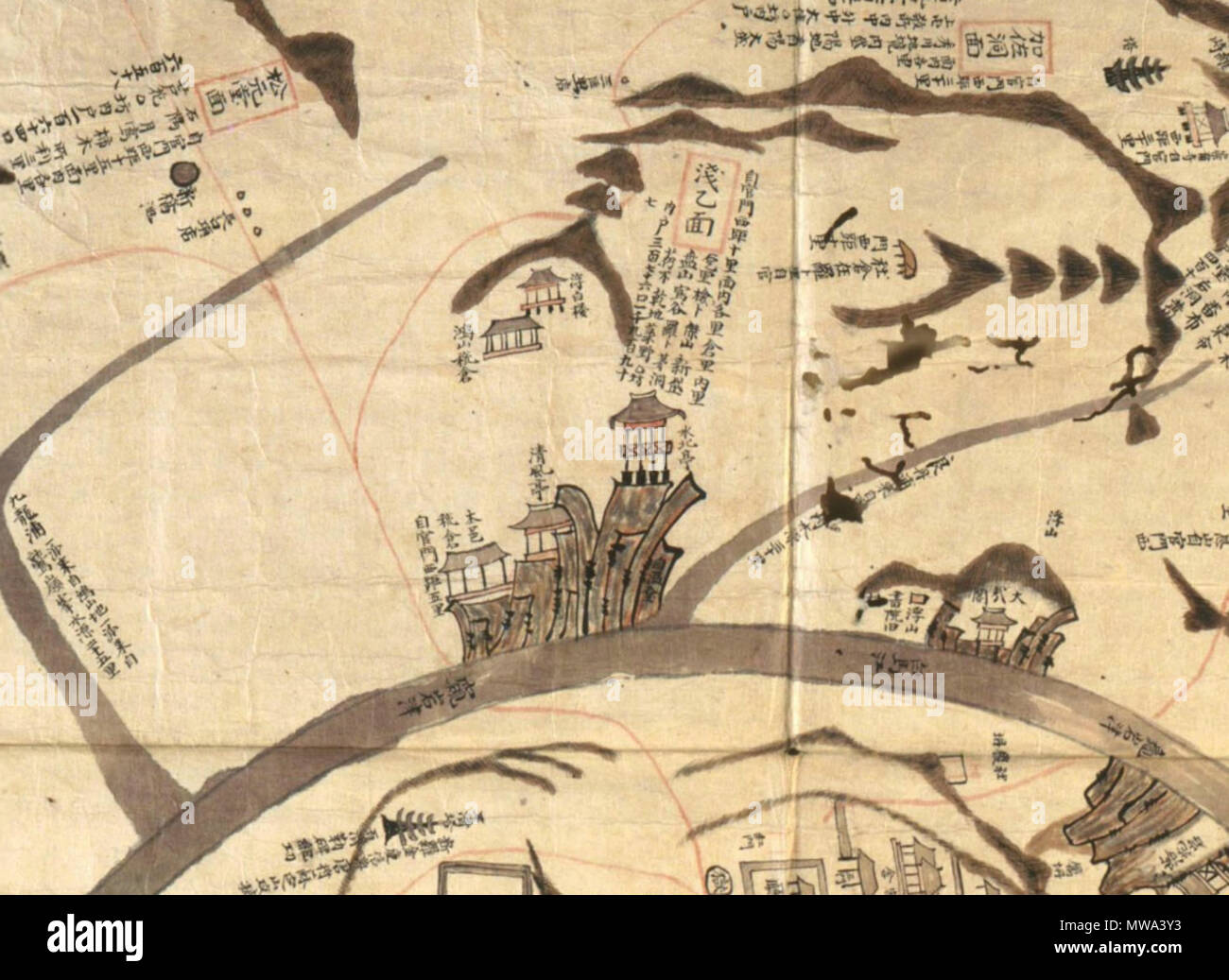 . English: Old map of en:Buyeo County . 30 March 2009, 05:42 (UTC ...