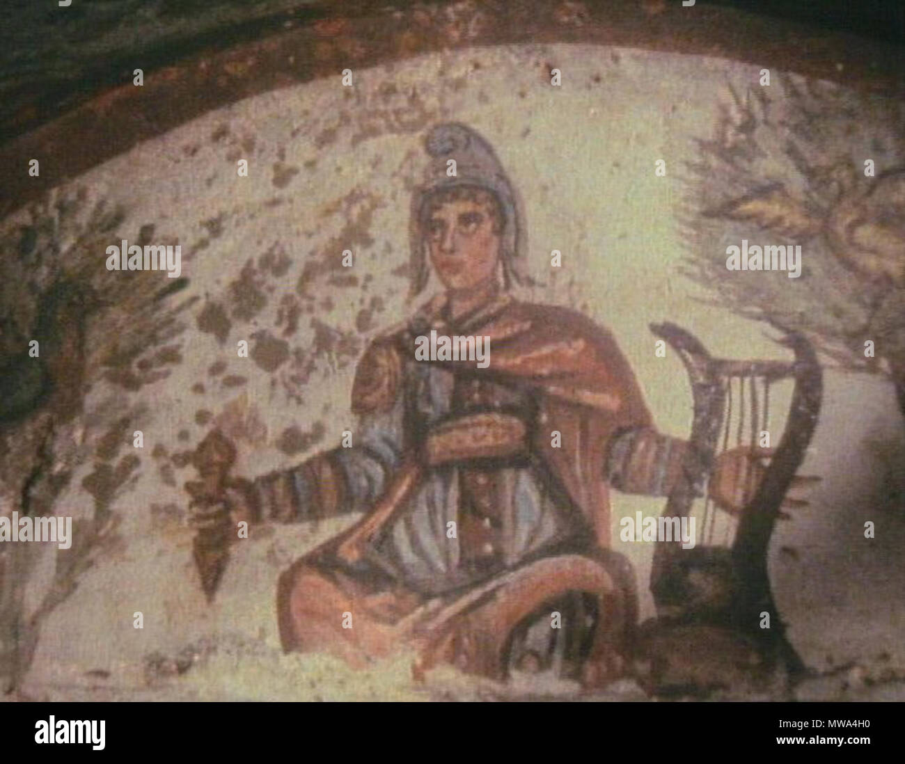 Christ As Orpheus Catacombs High Resolution Stock Photography and ...