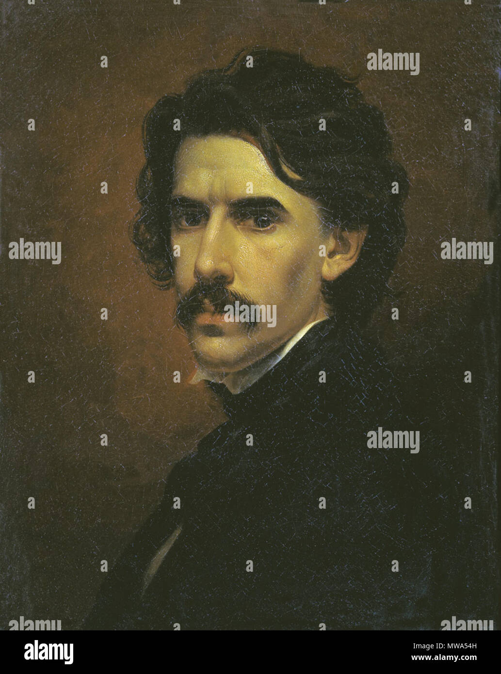 . English: Fedor Chumakov Русский: Чумаков Федор Петрович. Автопортрет ...