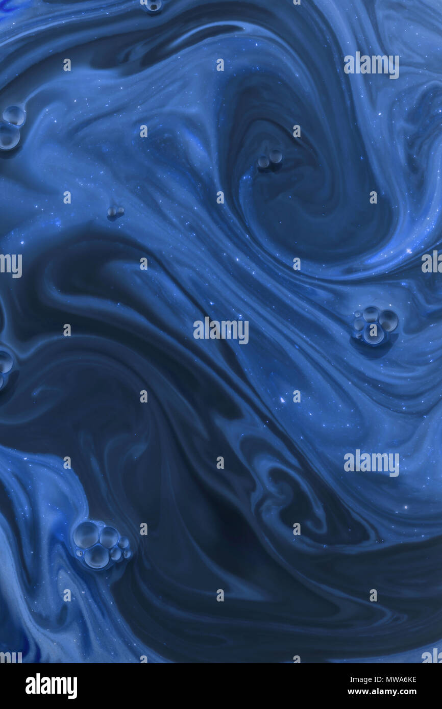abstract dark texture with blue paint Stock Photo - Alamy