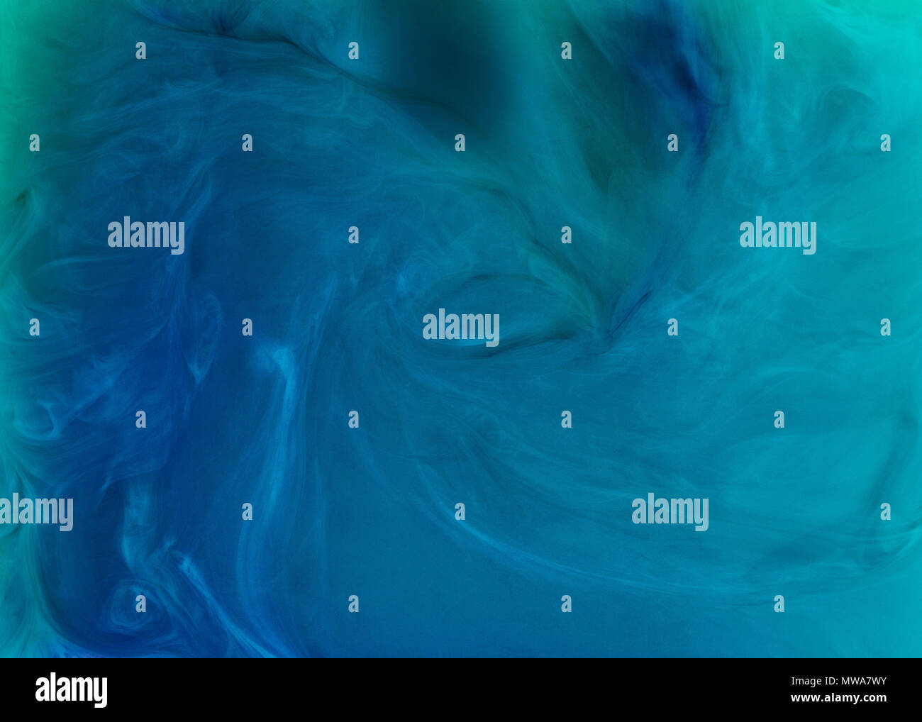 creative background with blue flowing paint Stock Photo - Alamy