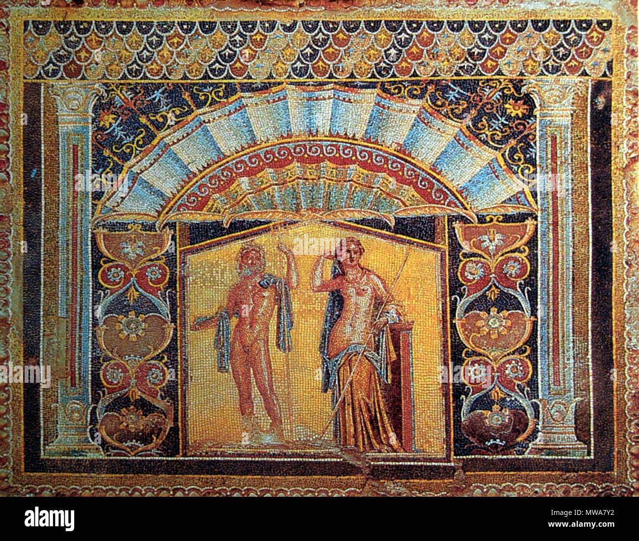 Ancient roman interior hi-res stock photography and images - Alamy