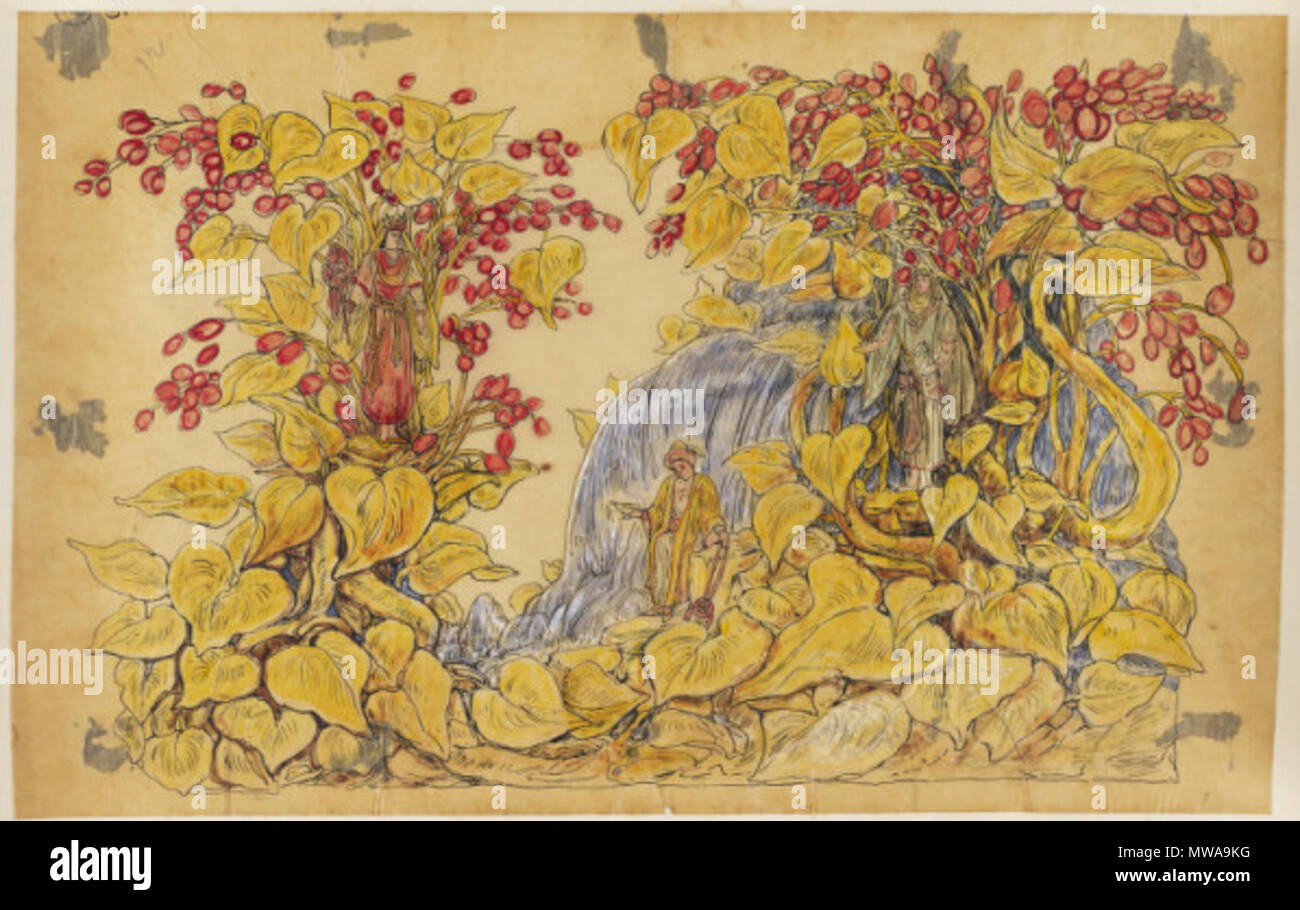 . Float design from Mistick Krewe of Comus' 1910 parade, New Orleans ...