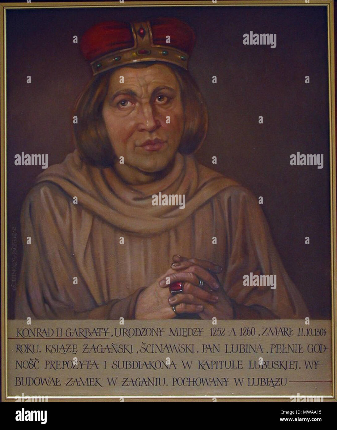 . English: Conrad II the Hunchback, Duke of Zagan and Scinawa . 2013 ...