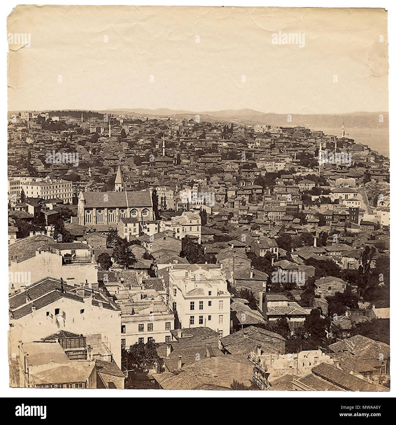 Galata tower representation hi-res stock photography and images - Alamy
