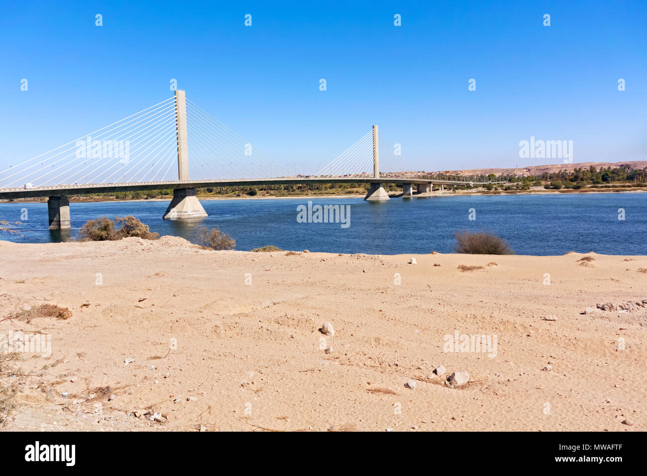 Aswan bridge, egypt hi-res stock photography and images - Alamy