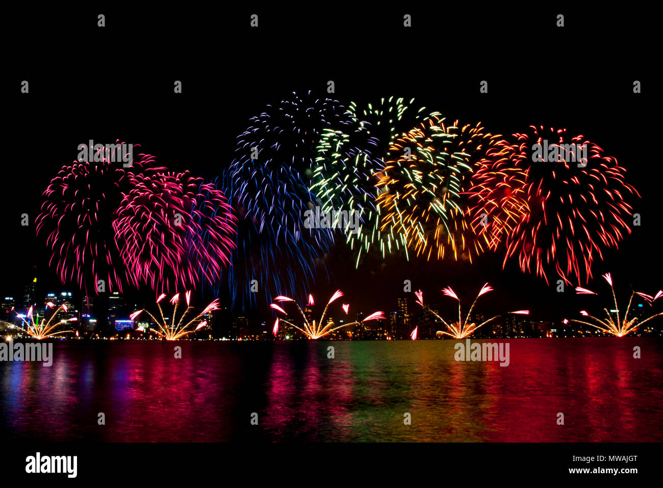 National Day Fireworks Stock Photo - Alamy