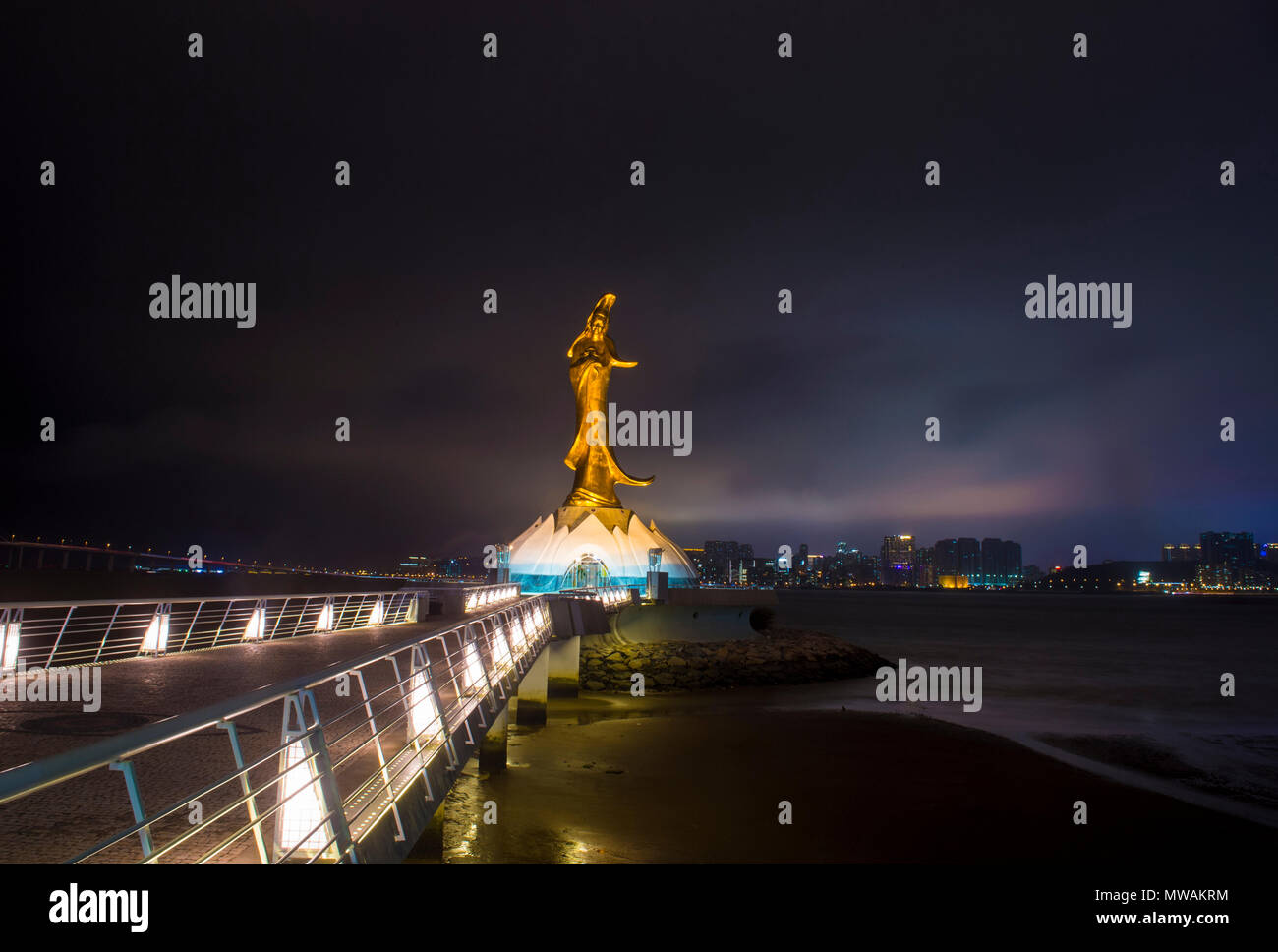 The Guan Yin statue in Macau Stock Photo - Alamy