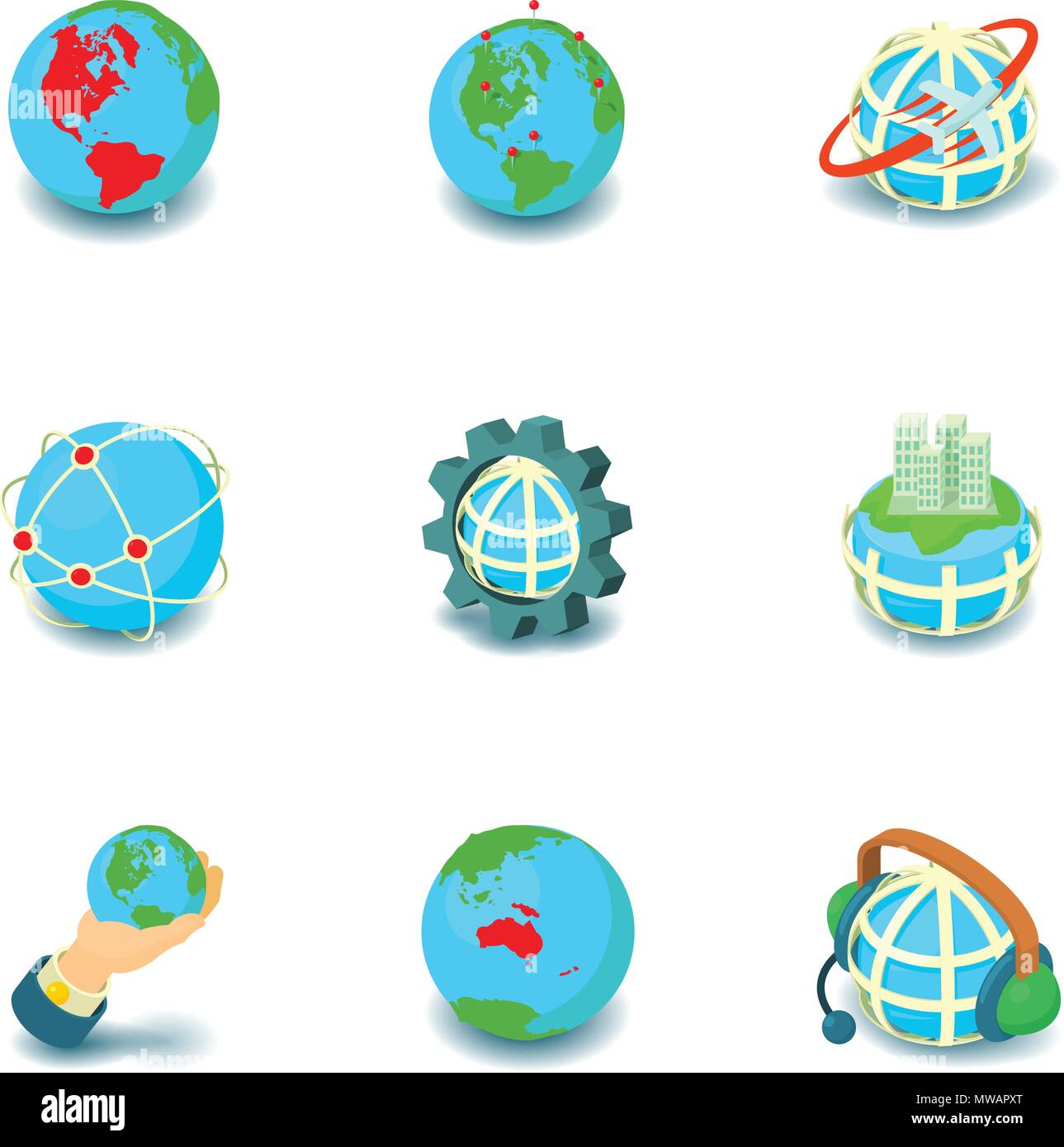 Terrestrial ecosystem Stock Vector Images - Alamy