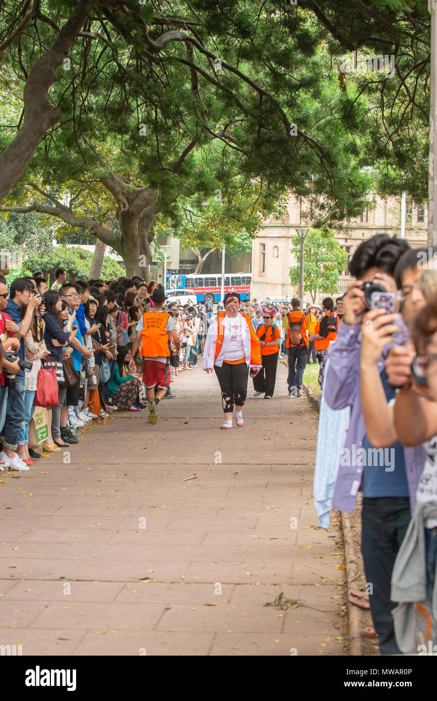 Zombie Walk Sydney Australia, 2 November 2013 : Participants dressed up ...
